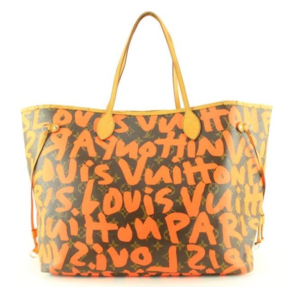 Louis Vuitton | Bags | Louis Vuitton Stephen Sprouse Orange Graffiti ...
